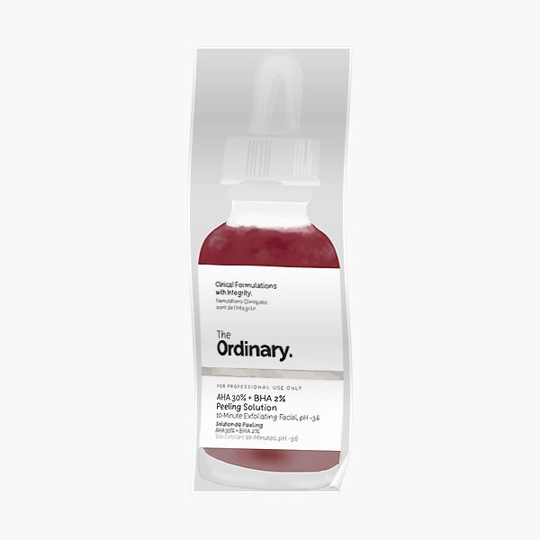 The Ordinary Skincare Posters | Redbubble