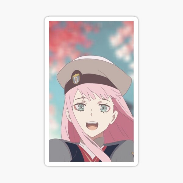 "zero two" Sticker by Samereisheh | Redbubble