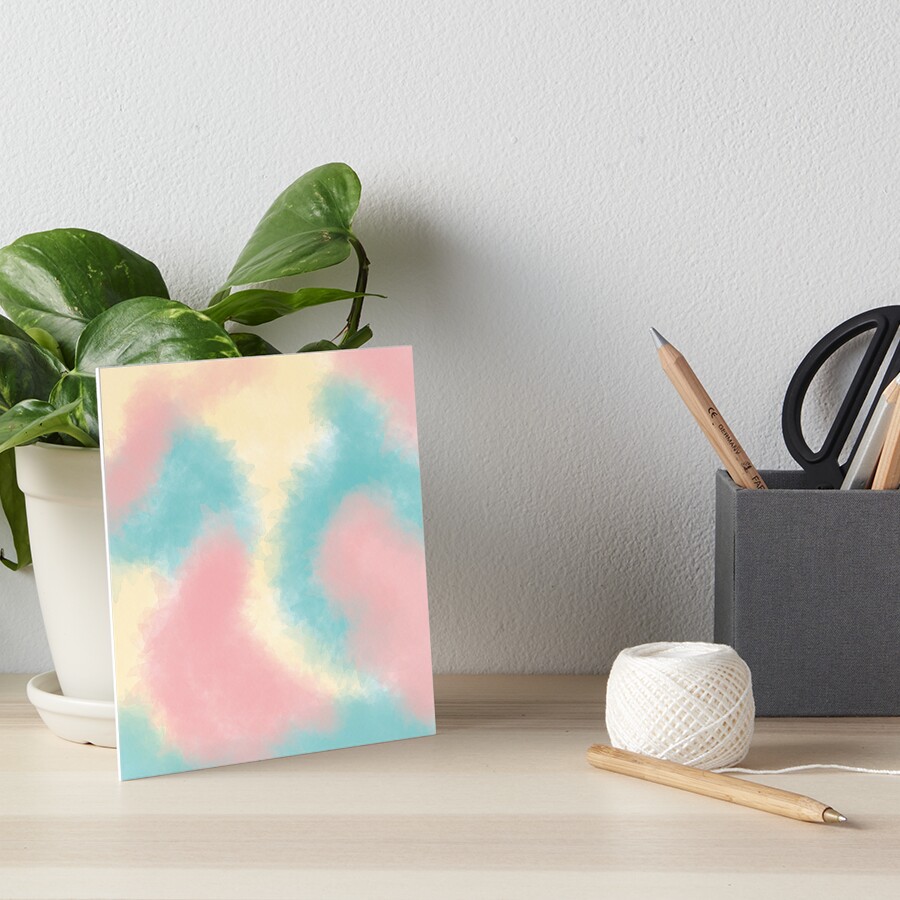 "Fluttershy color palette" Art Board Print by Slipfreak900 | Redbubble