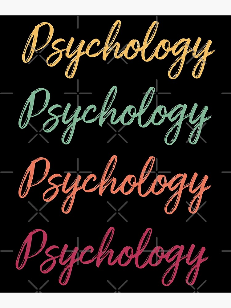 "Psychology Folder/Binder" Poster for Sale by EssattyN | Redbubble