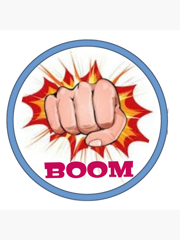 "Boom Shot " Sticker for Sale by ved29 | Redbubble