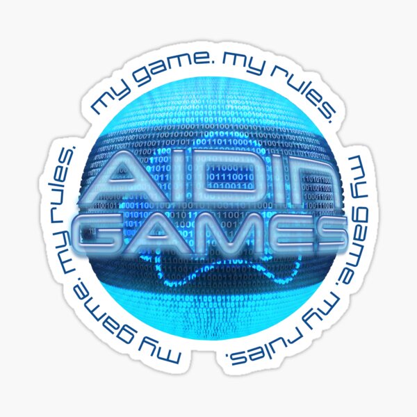 "Aidin Gaming" Sticker for Sale by WinterPaige | Redbubble