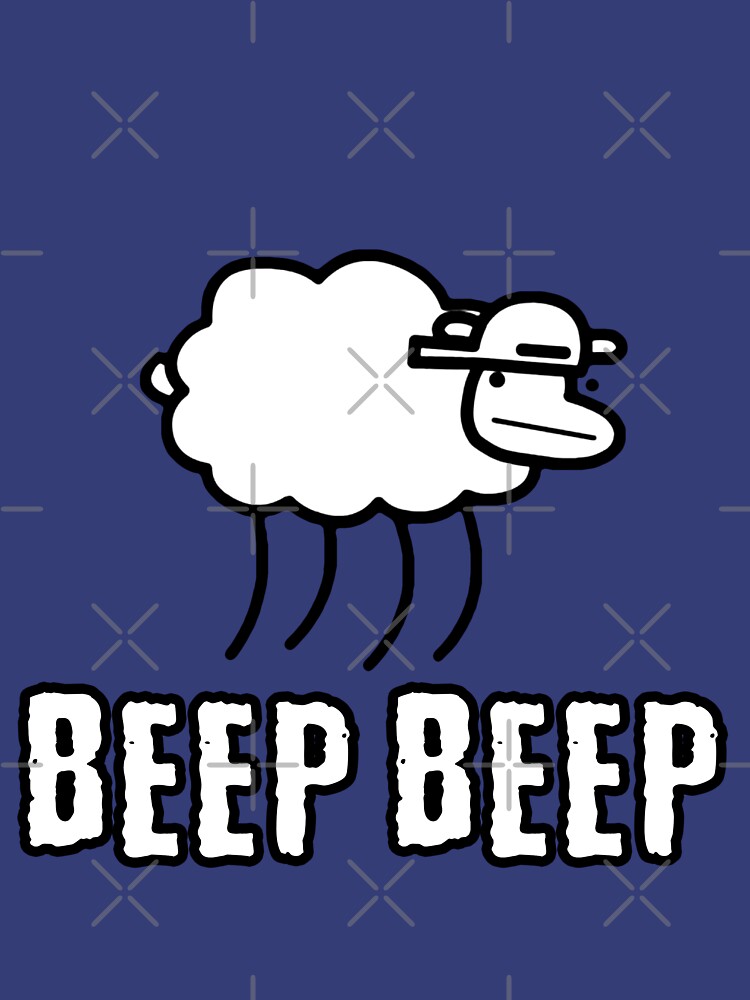 "Beep Beep Sheep Option 3" T-shirt for Sale by daveb72 | Redbubble ...