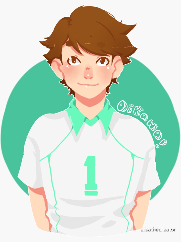 "Oikawa Ear Design" Sticker for Sale by elisathecreator | Redbubble