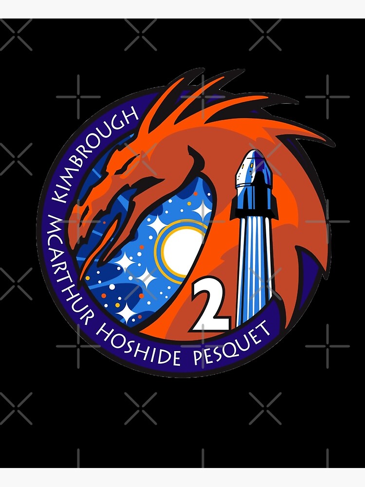 "SPACEX Crew 2 Patch NASA Mission Logo" Poster for Sale by Roel-zapdos ...