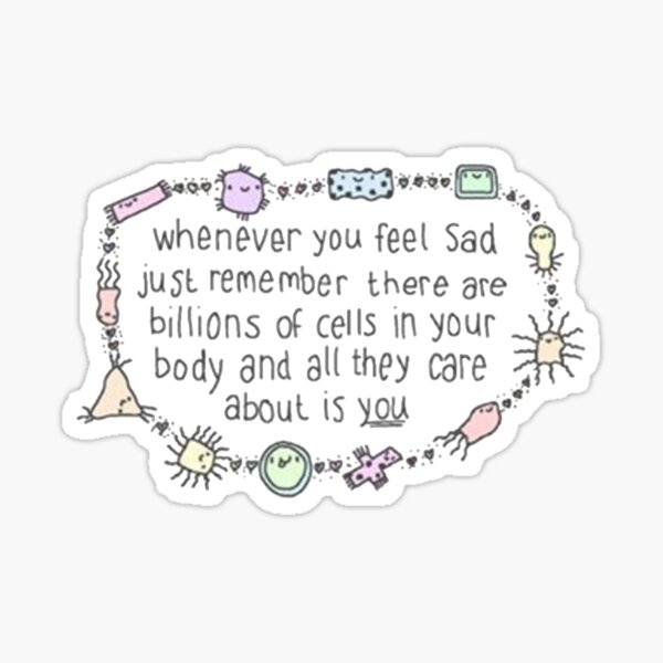 "Cells" Sticker by bluehorizon | Redbubble