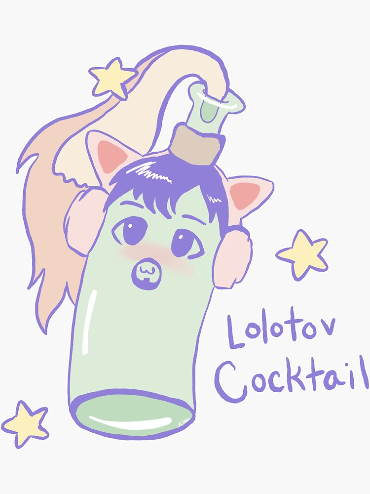 "Lolo Fanart" Sticker by Lolotovcocktail | Redbubble