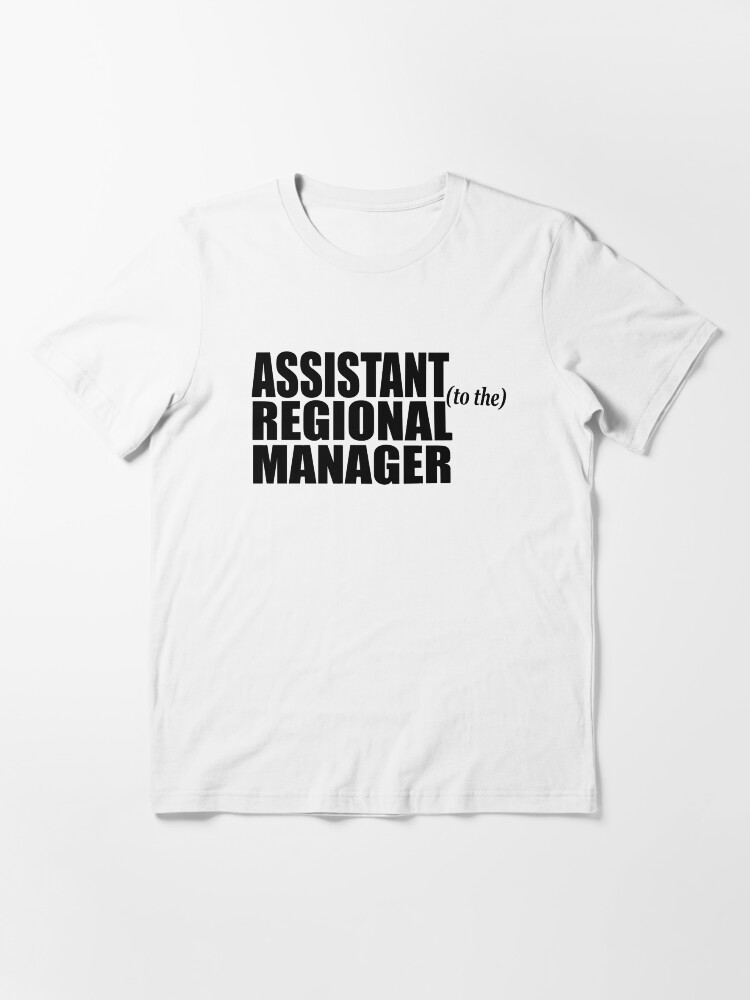 "Assistant To The Regional Manager" T-shirt for Sale by barrelroll1 ...