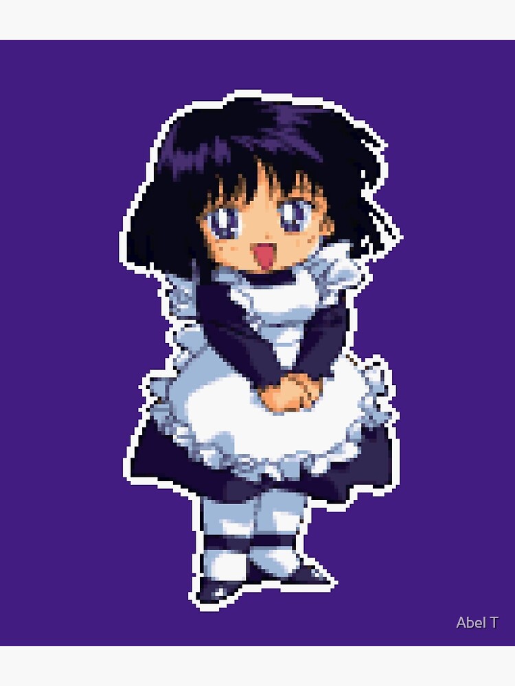 "Maid Pixelart" Poster for Sale by Tark-Abelard | Redbubble