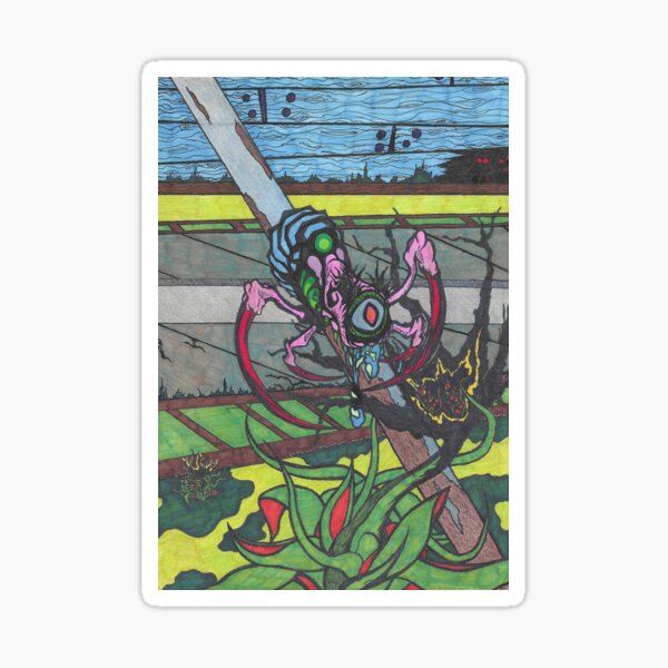 "Spyder Stryker 3rd Eye Concepts Design" Sticker by 3rdEyeConcepts ...