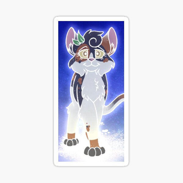 "Spottedleaf in StarClan" Sticker for Sale by riocin | Redbubble