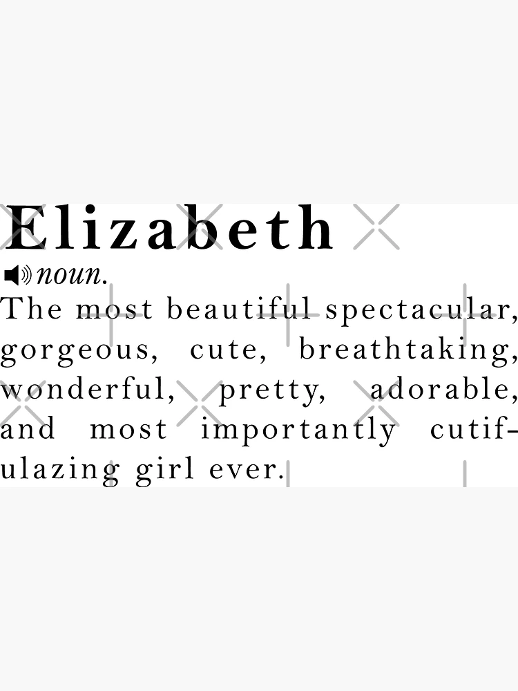 Elizabeth Name Variations