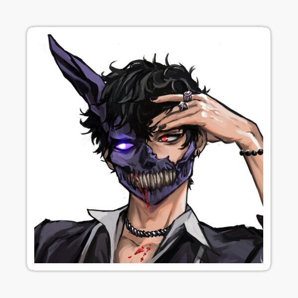 "Corpse Husband" Sticker by Aria100 | Redbubble