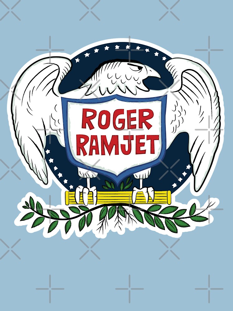 "Roger Ramjet Bald Eagle" T-shirt for Sale by GraficBakeHouse ...