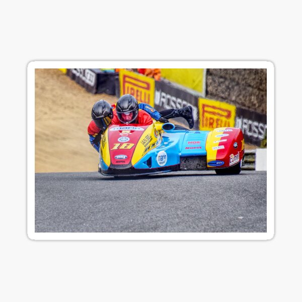 "Sidecar Racing UK Marken Luke" Sticker von LivingDeadGirlx | Redbubble