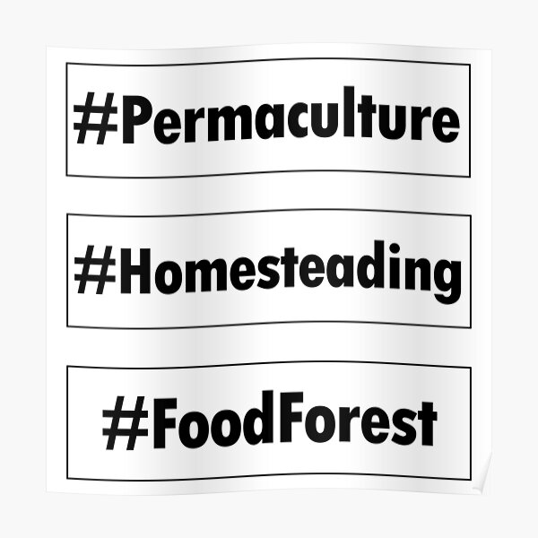 "# Homesteading Pack" Poster for Sale by Gold-Coin | Redbubble