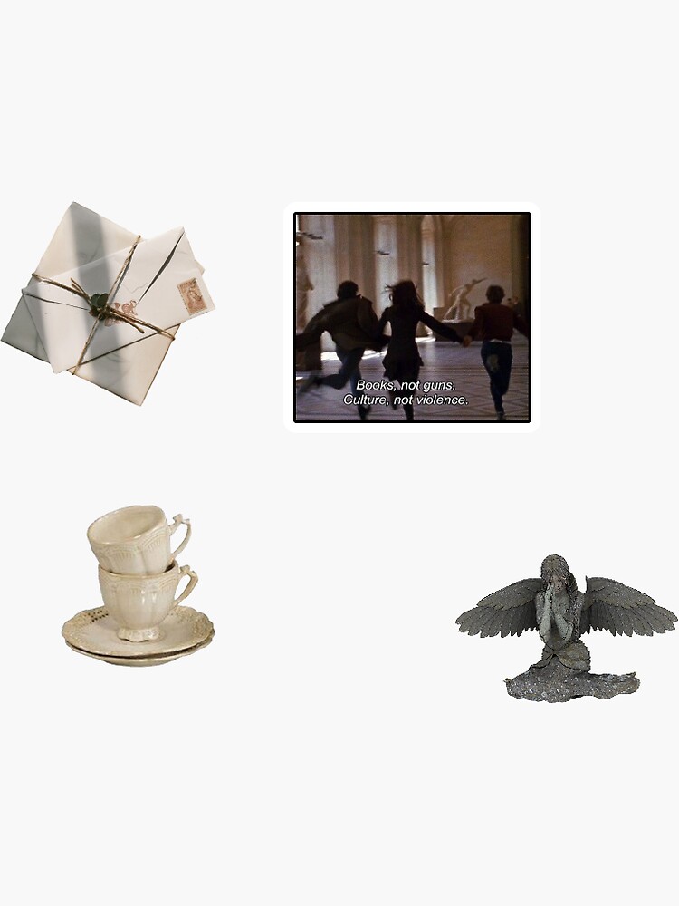 "Dark Academia Sticker Pack" Sticker by gurleenc14 | Redbubble