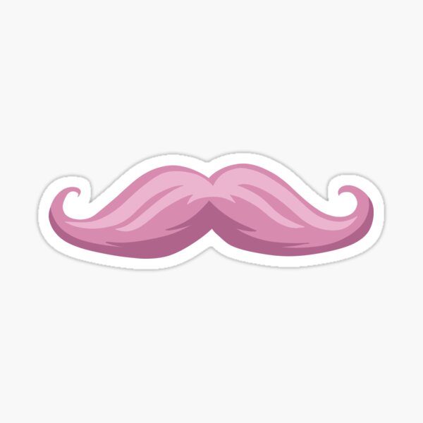 "Markiplier Moustache" Sticker for Sale by M106 | Redbubble