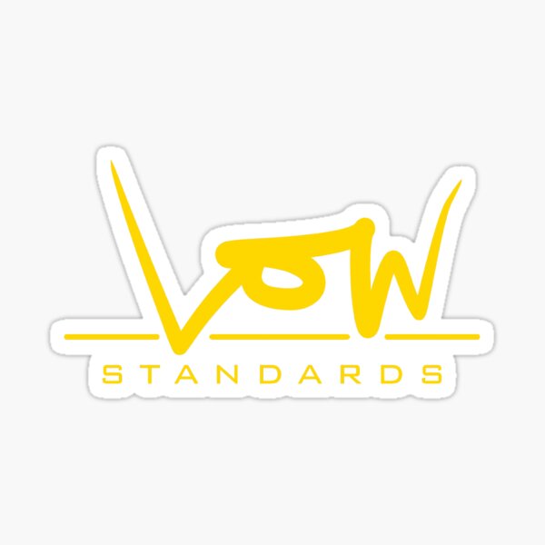 "Low Standards" Sticker by sschneider1000 | Redbubble