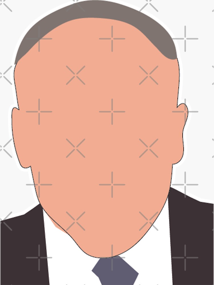 "Creed Face Sticker" Sticker by type1creative | Redbubble