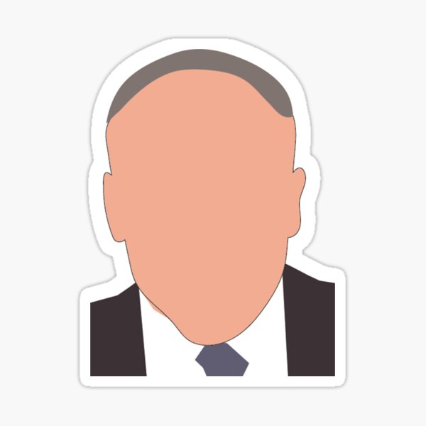 "Creed Face Sticker" Sticker by type1creative | Redbubble