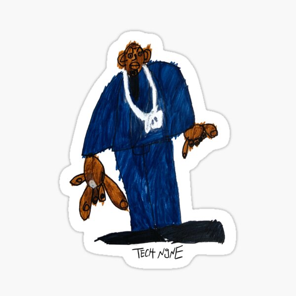 "Tech Nine" Sticker for Sale by Mocris | Redbubble