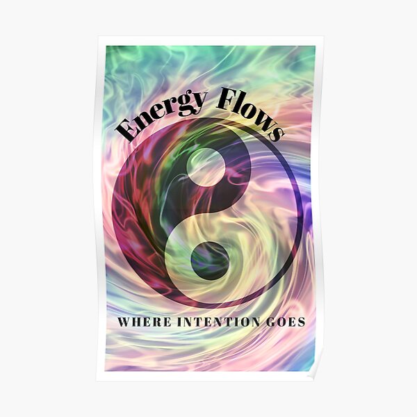 Póster «El poder de las intenciones positivas» de LeesVilla | Redbubble