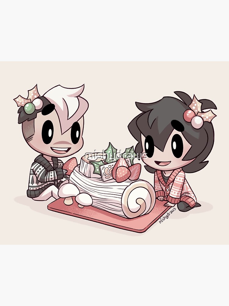 "Sheith Yule Log Chibi" Art Print by mishydraws | Redbubble