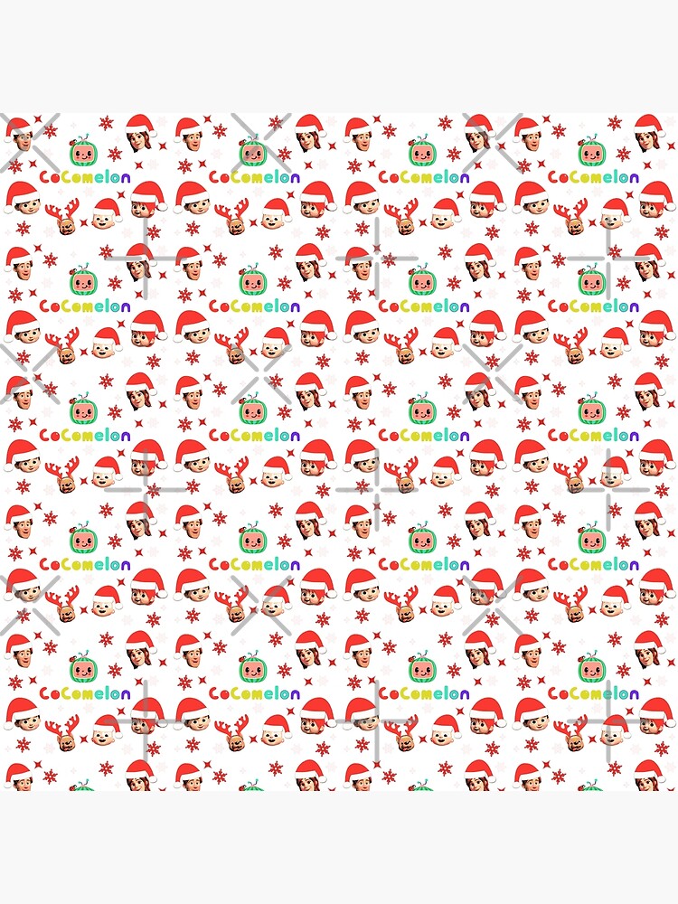"cocomelon christmas pattern art" Poster by HeckYeaDesigns | Redbubble