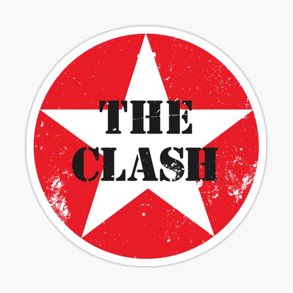 The Clash Stickers | Redbubble