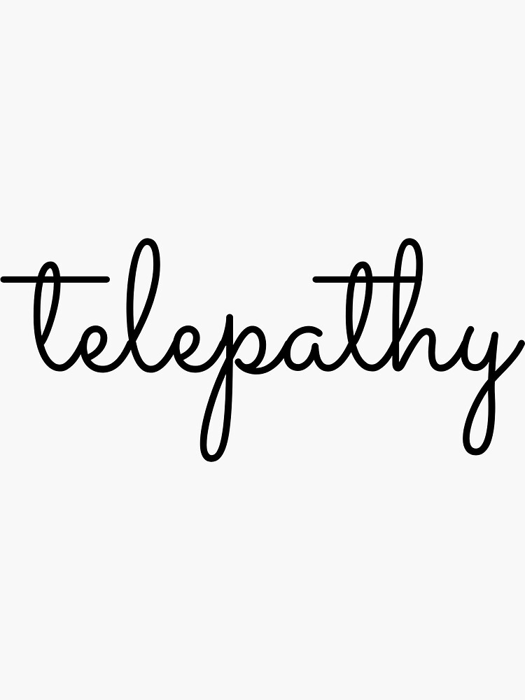 "Telepathy BTS Be" Sticker for Sale by gracexwang | Redbubble