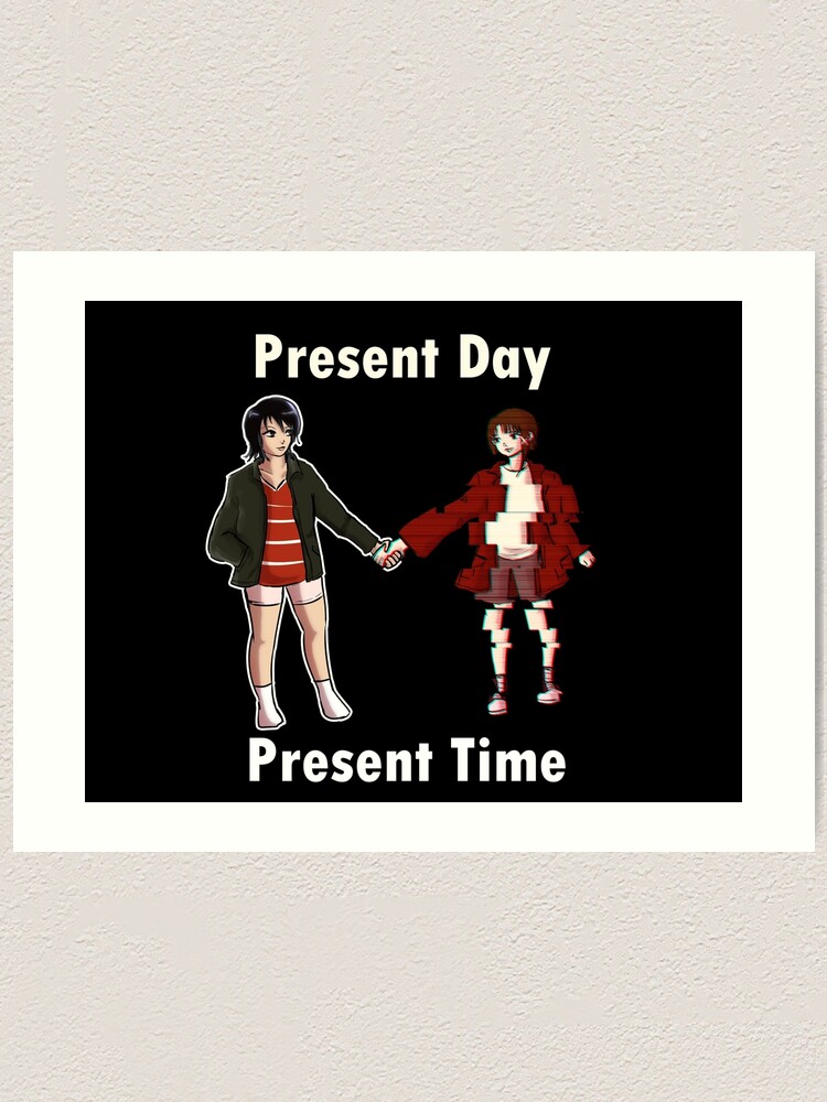 "Lain and Alice Holding hands " Art Print for Sale by robotheorygirl5 ...