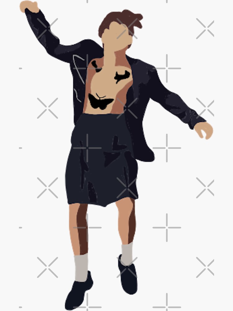 "Harry Styles Vogue" Sticker for Sale by ec9999 | Redbubble