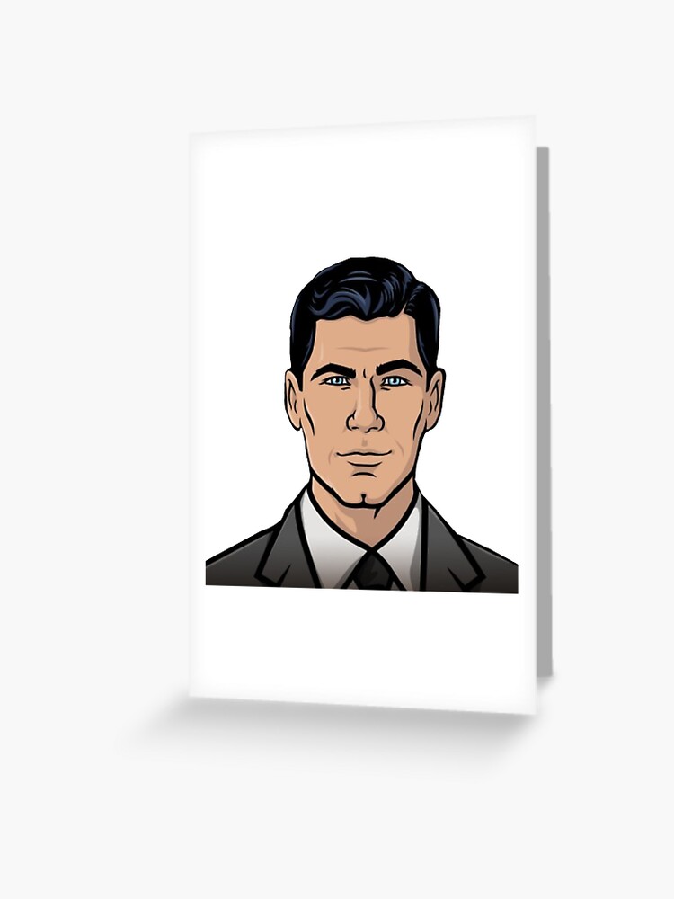 "Sterling Archer" Greeting Card for Sale by Stuffandwhatnot | Redbubble