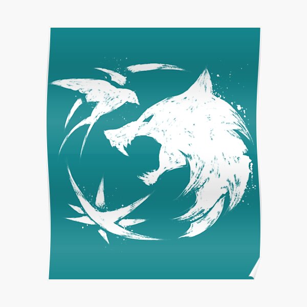 Witcher Symbol Posters | Redbubble