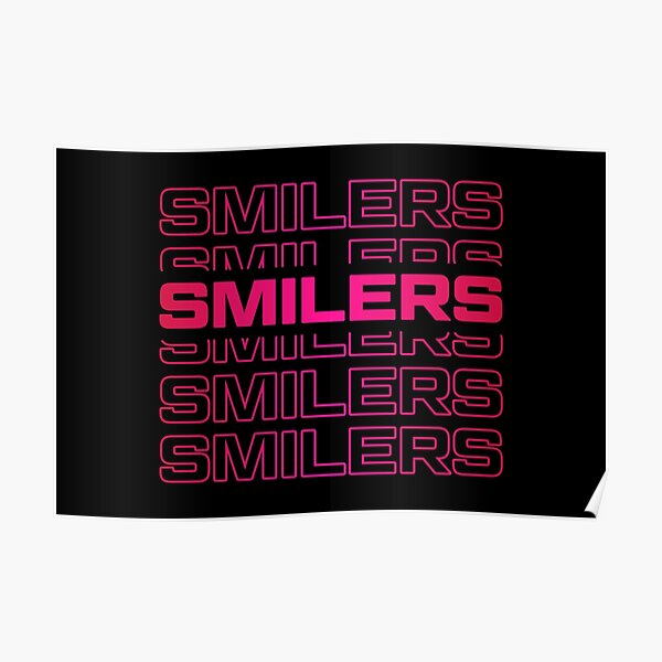"Smilers Miley Fandom" Poster for Sale by opalime | Redbubble