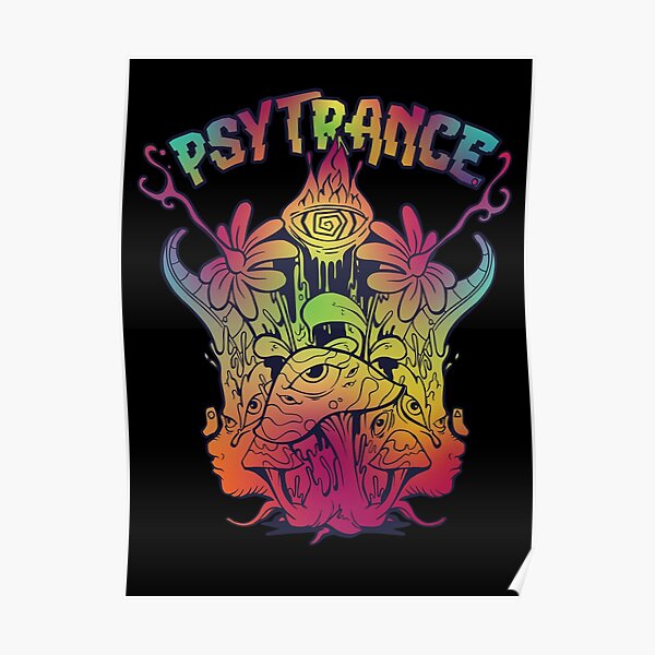 Psytrance Posters | Redbubble