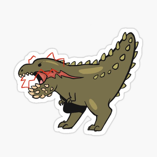 "Chibi Deviljho " Sticker for Sale by T3ssrina | Redbubble