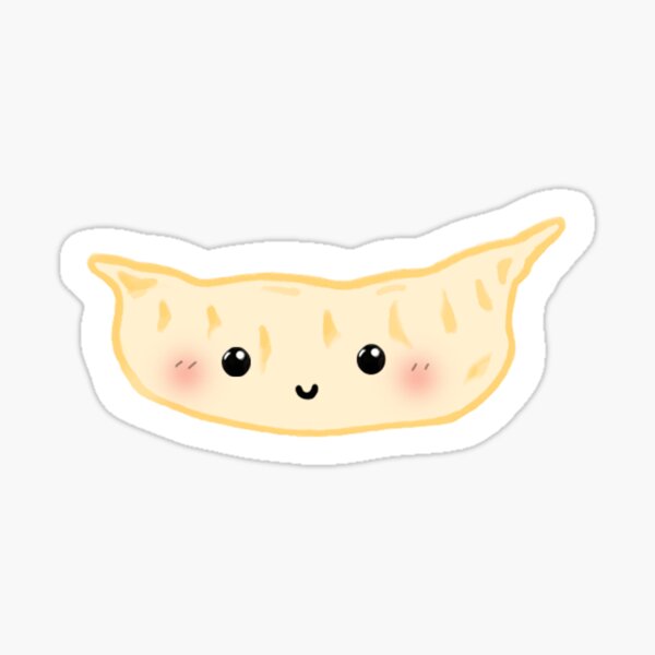 Cute Dumpling Sticker For Sale By Masonluo007 Redbubble