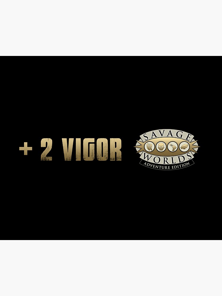 "+2 Vigor & SWADE Logo" Sticker by PEGShane | Redbubble