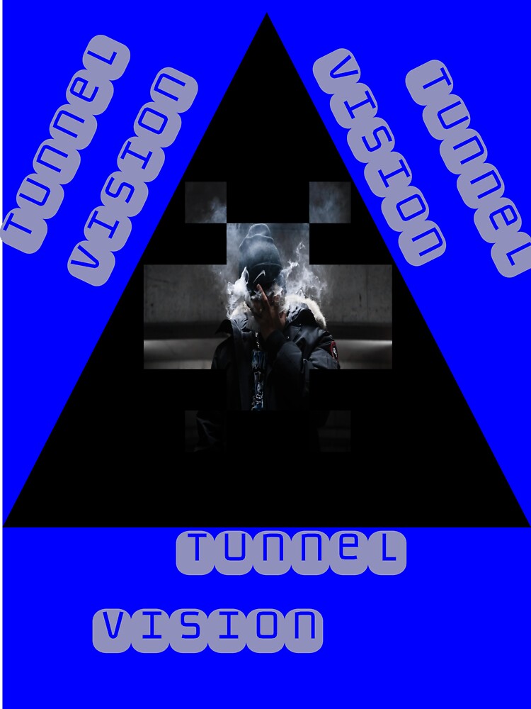 "Tunnel vision" Sticker by JAYY425 | Redbubble