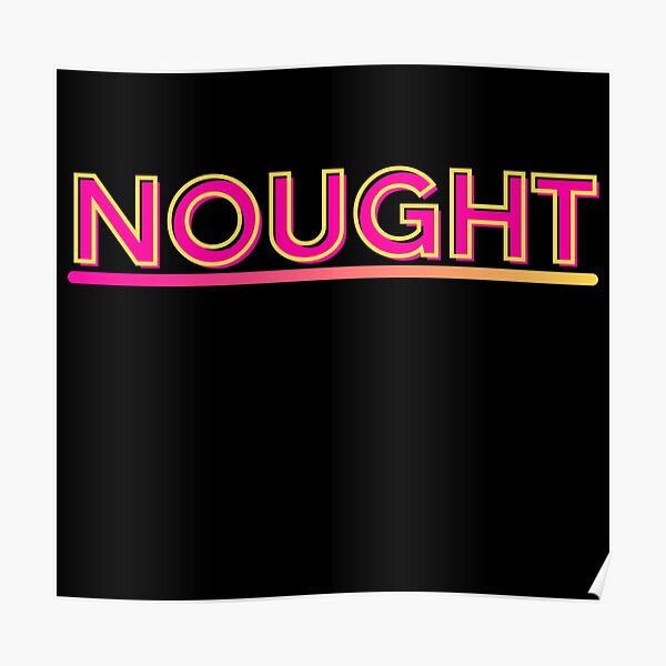 "Nought Noight point four live" Poster for Sale by InkmanTFactory ...