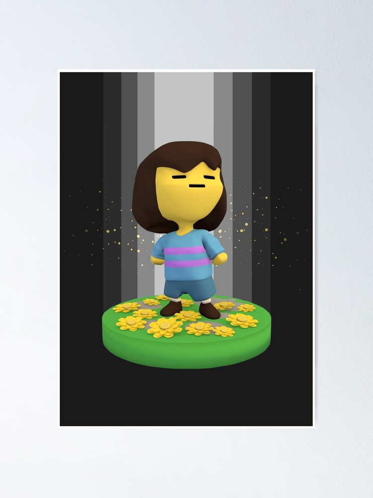 "Frisk - Undertale" Poster for Sale by SimplisticArts | Redbubble