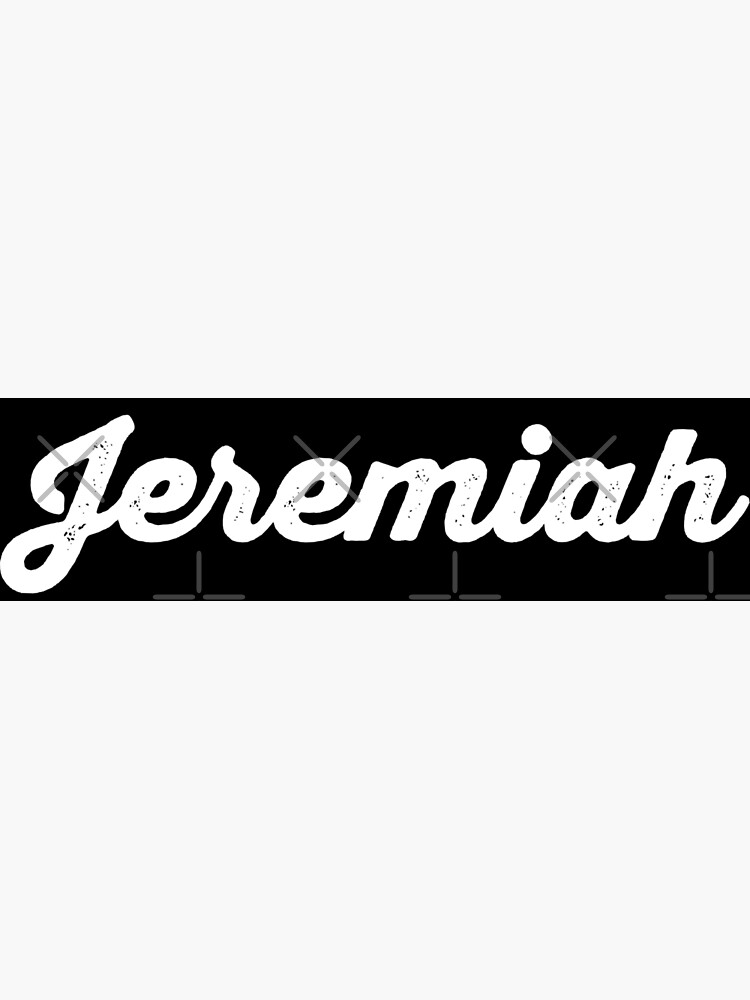 "Jeremiah" Poster for Sale by ProjectX23 | Redbubble