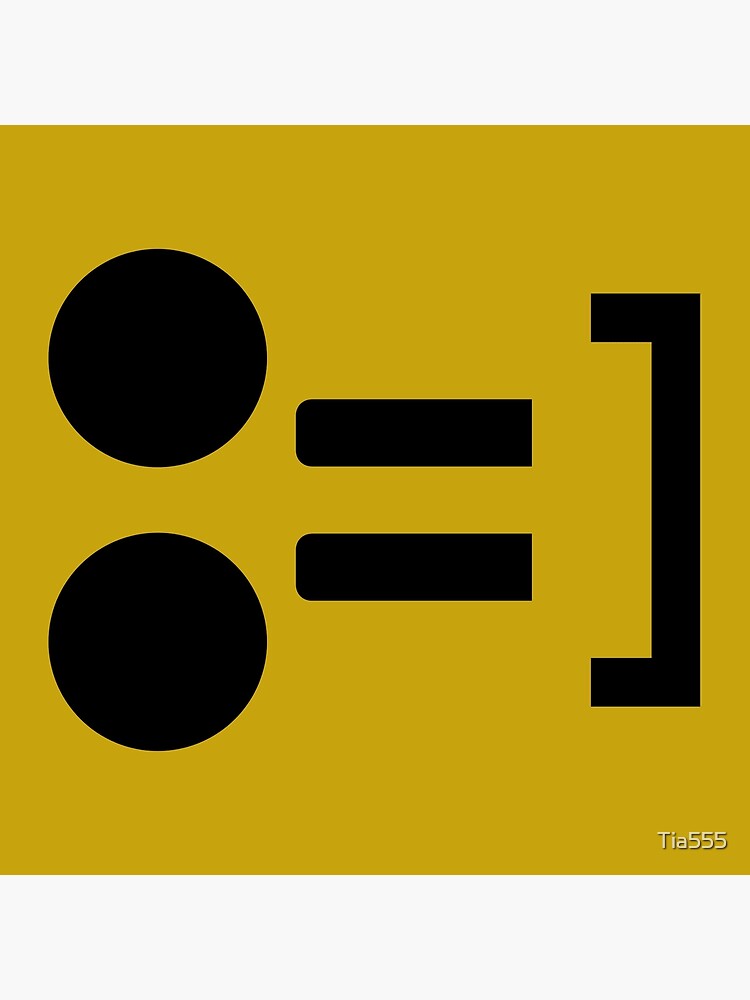 "Colon Smile" Poster for Sale by Tia555 | Redbubble