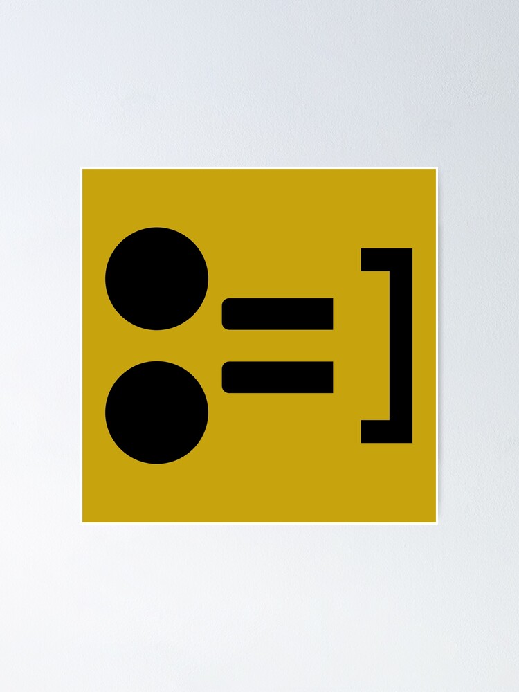 "Colon Smile" Poster by Tia555 | Redbubble