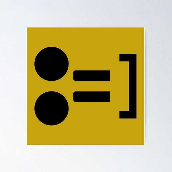 "Colon Smile" Poster for Sale by Tia555 | Redbubble