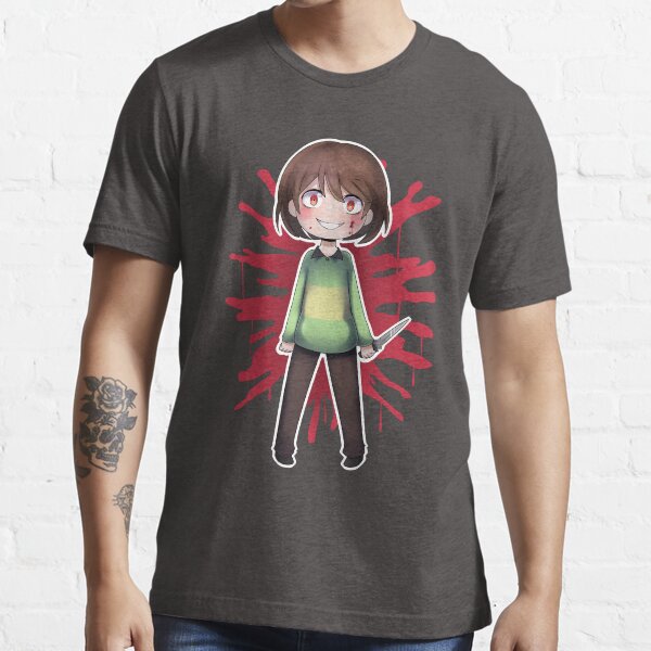 "Undertale - Chara" T-shirt for Sale by CoolGuyEnzo | Redbubble | chara ...