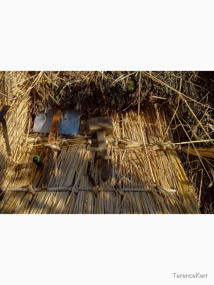 "Traditional hand tools of an English Master Thatcher" T-shirt by ...