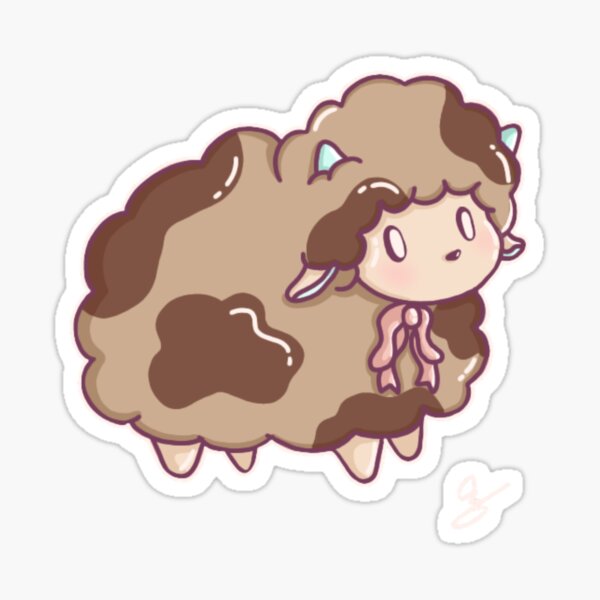 "Oreo the Sheep" Sticker for Sale by esseykins | Redbubble